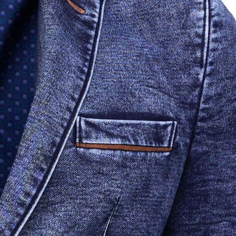 Men’s Denim Blazer - Top Ten Mart